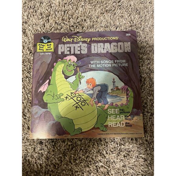 Disney | Accents | Vintage 977 Walt Disney Productions Petes Dragon 369 ...